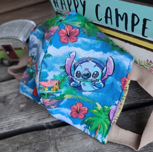 Hand Crafted | Other | Stitch Disney Kids Face Mask | Poshmark